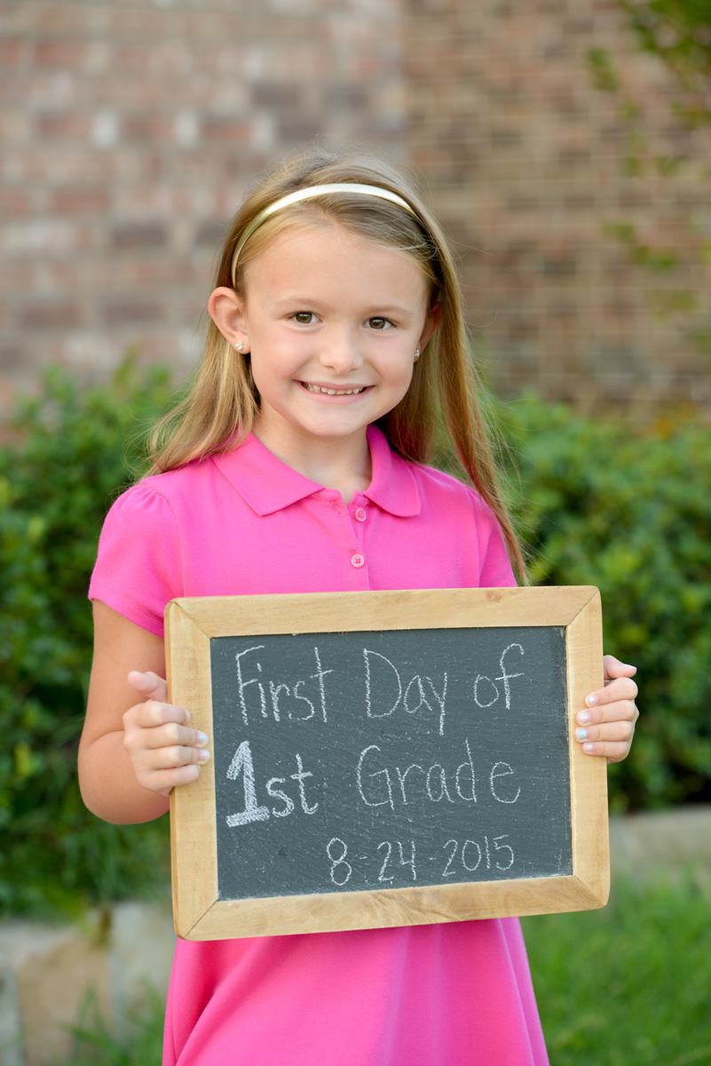 The Krauska Family Blog First Day Of First Grade